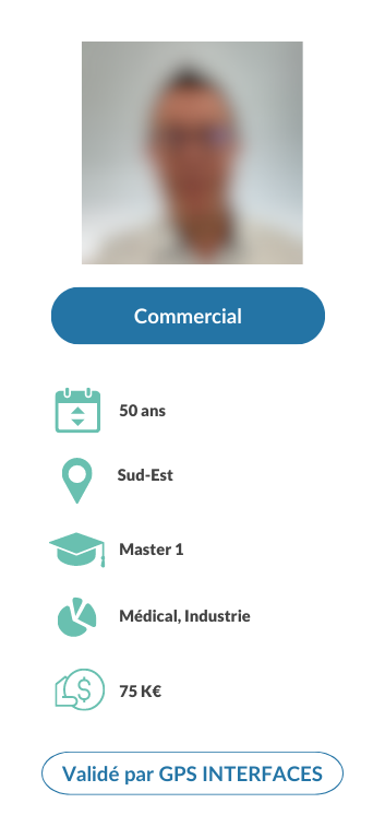 COMMERCIAL - CV À LA UNE